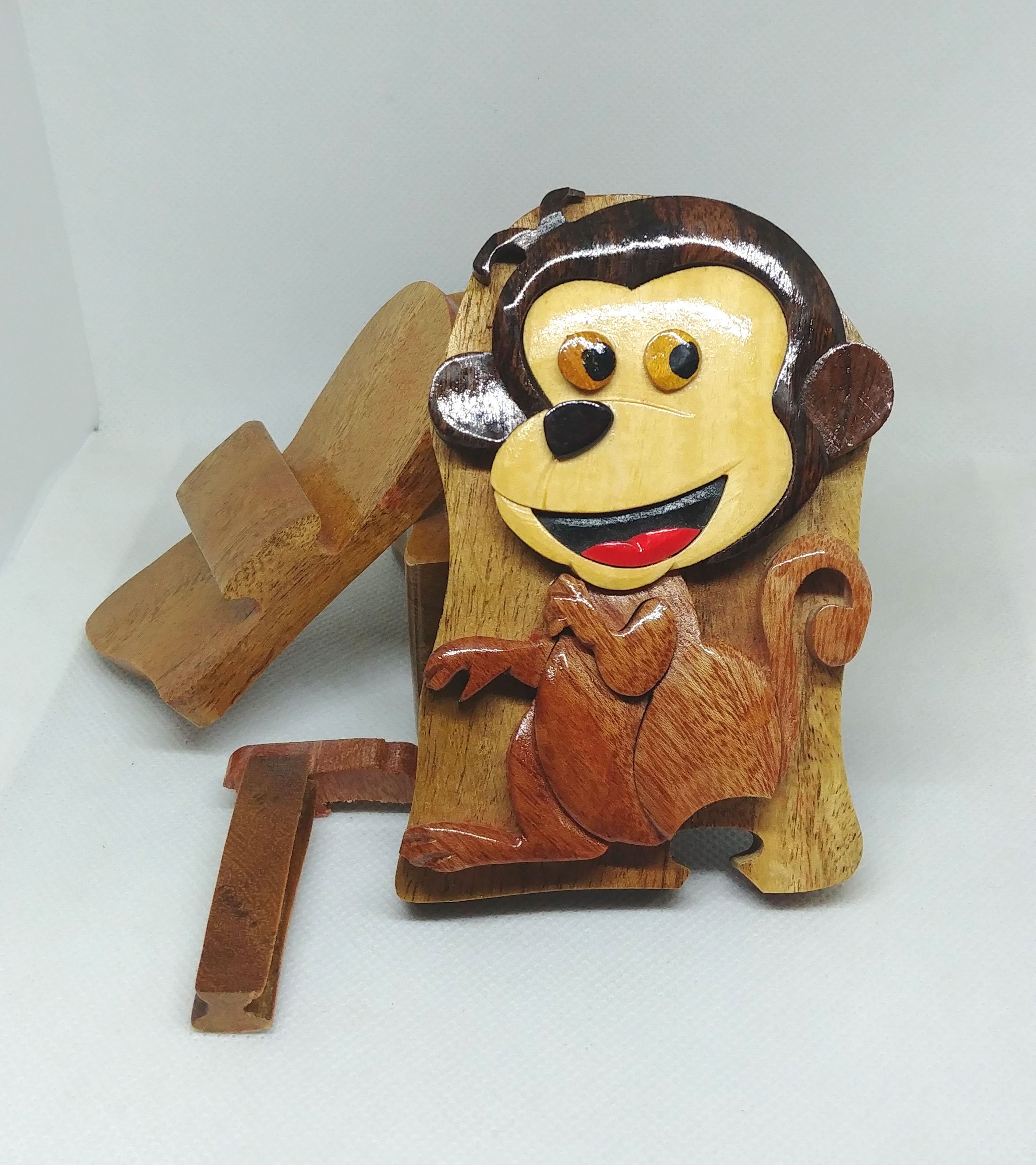 Monkey Puzzle Box Handmade Custom Wooden Box Personalized | Etsy