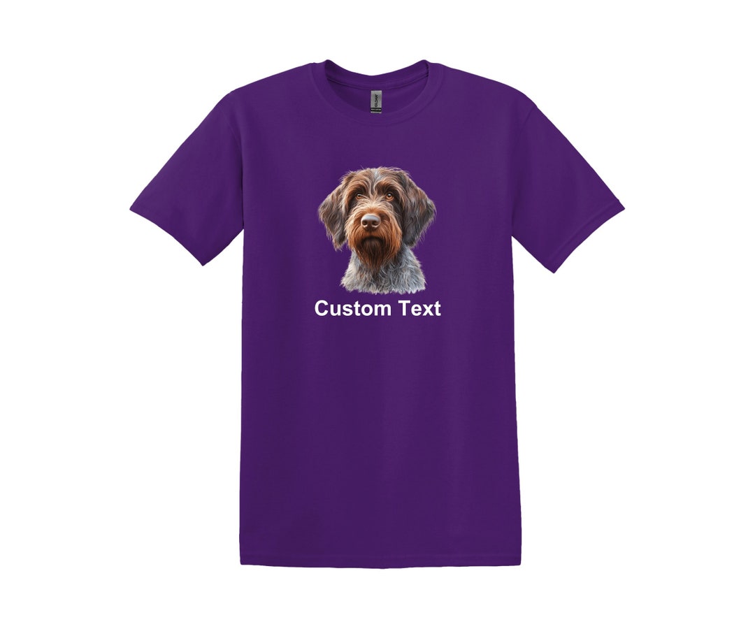 Wirehaired Pointing Griffon T-shirt, Adult Unisex Shirt, Dog, Pets ...