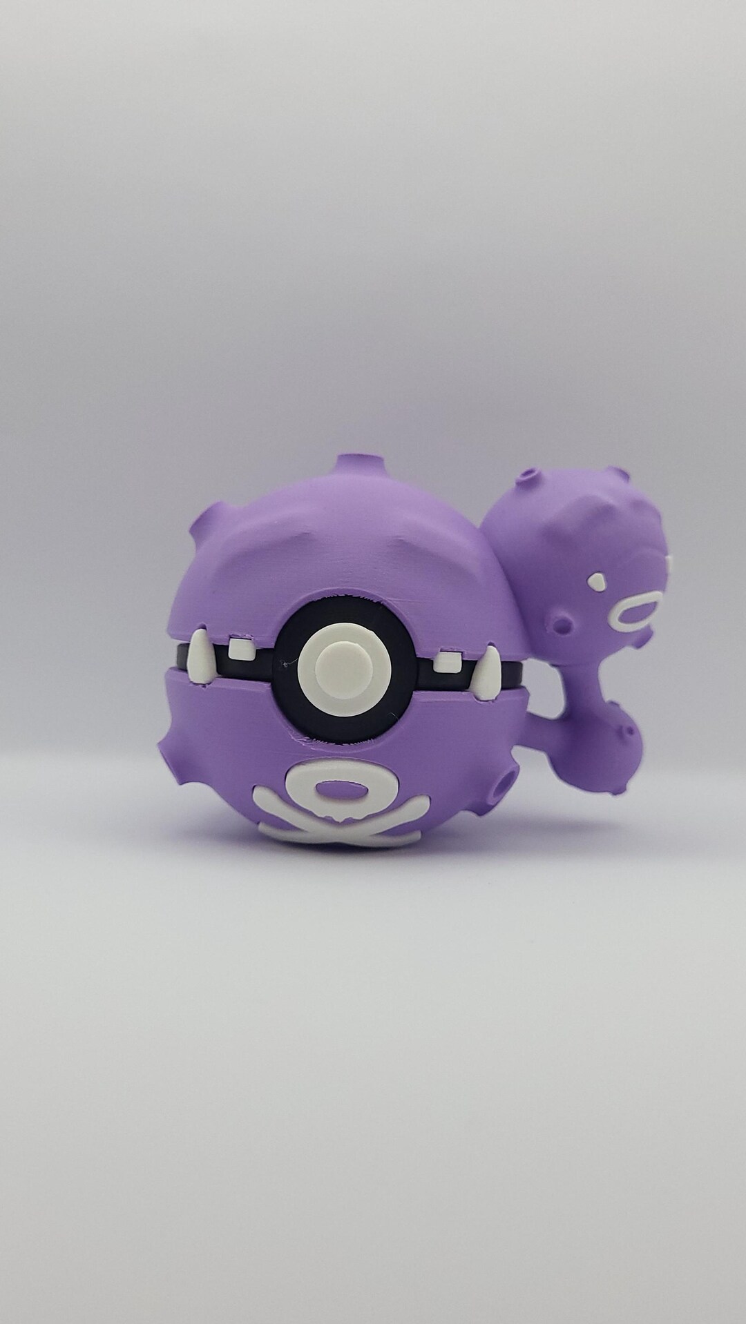 Weezing Inspired Monster Ball, Anime Style Gift for Gamers, 3D Printed ...