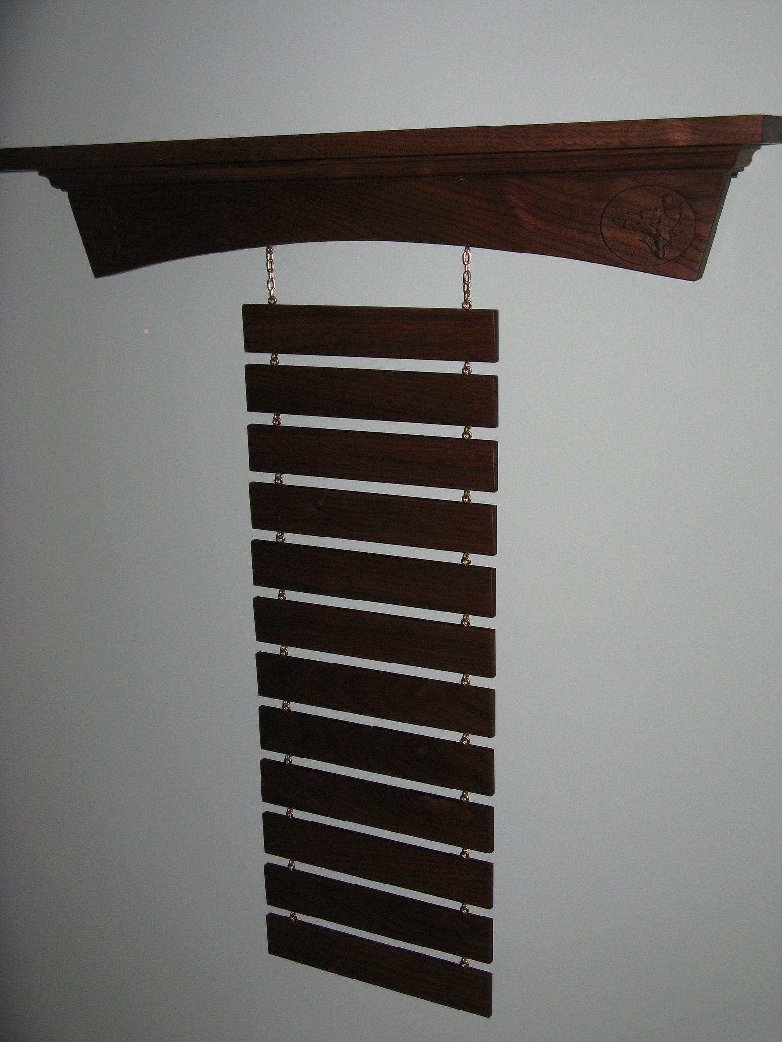 Solid Walnut Arch Style Martial Arts Rank Belt Display Rack | Etsy