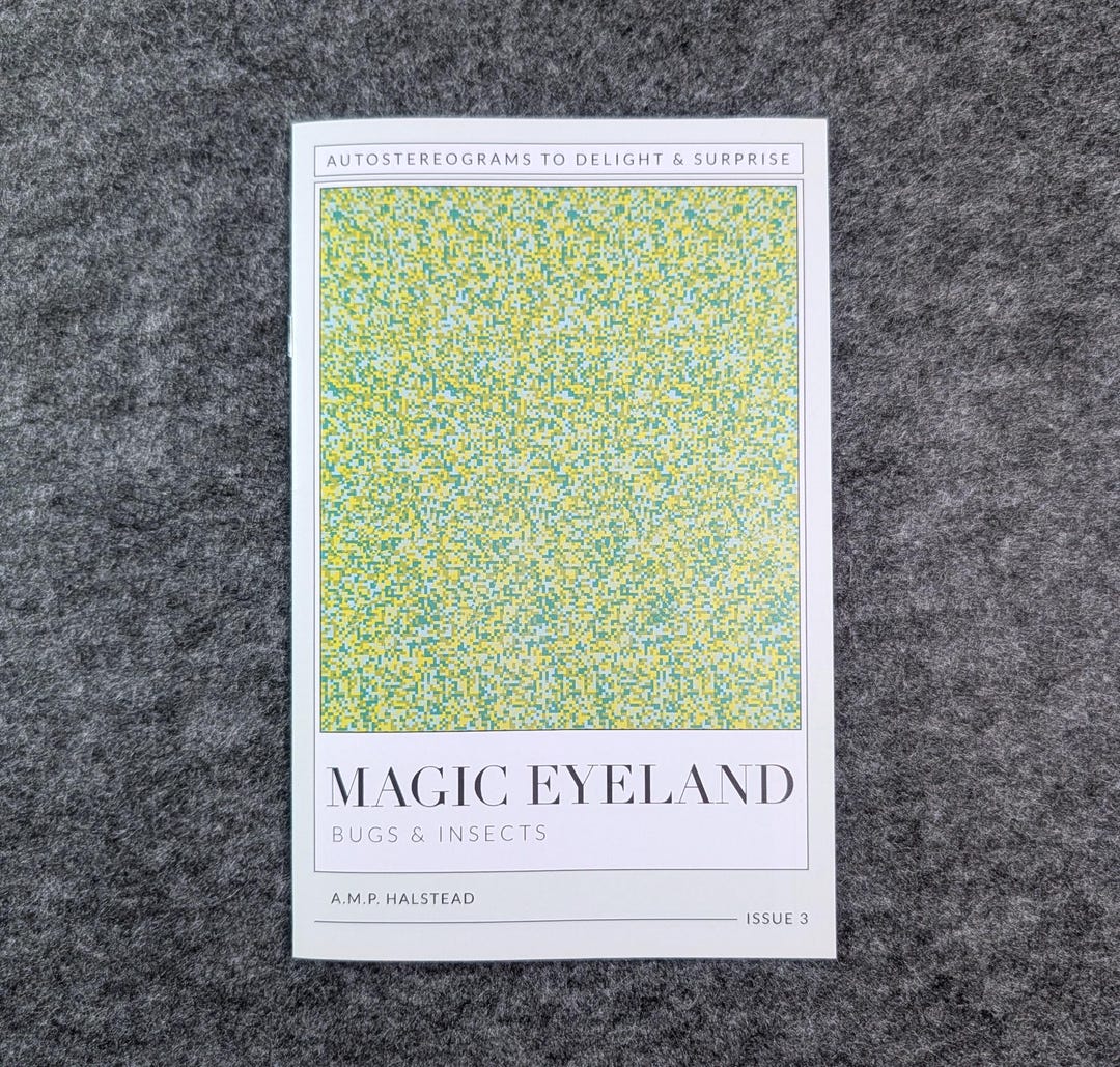 Magic Eyeland: Bugs & Insects Zine - Etsy
