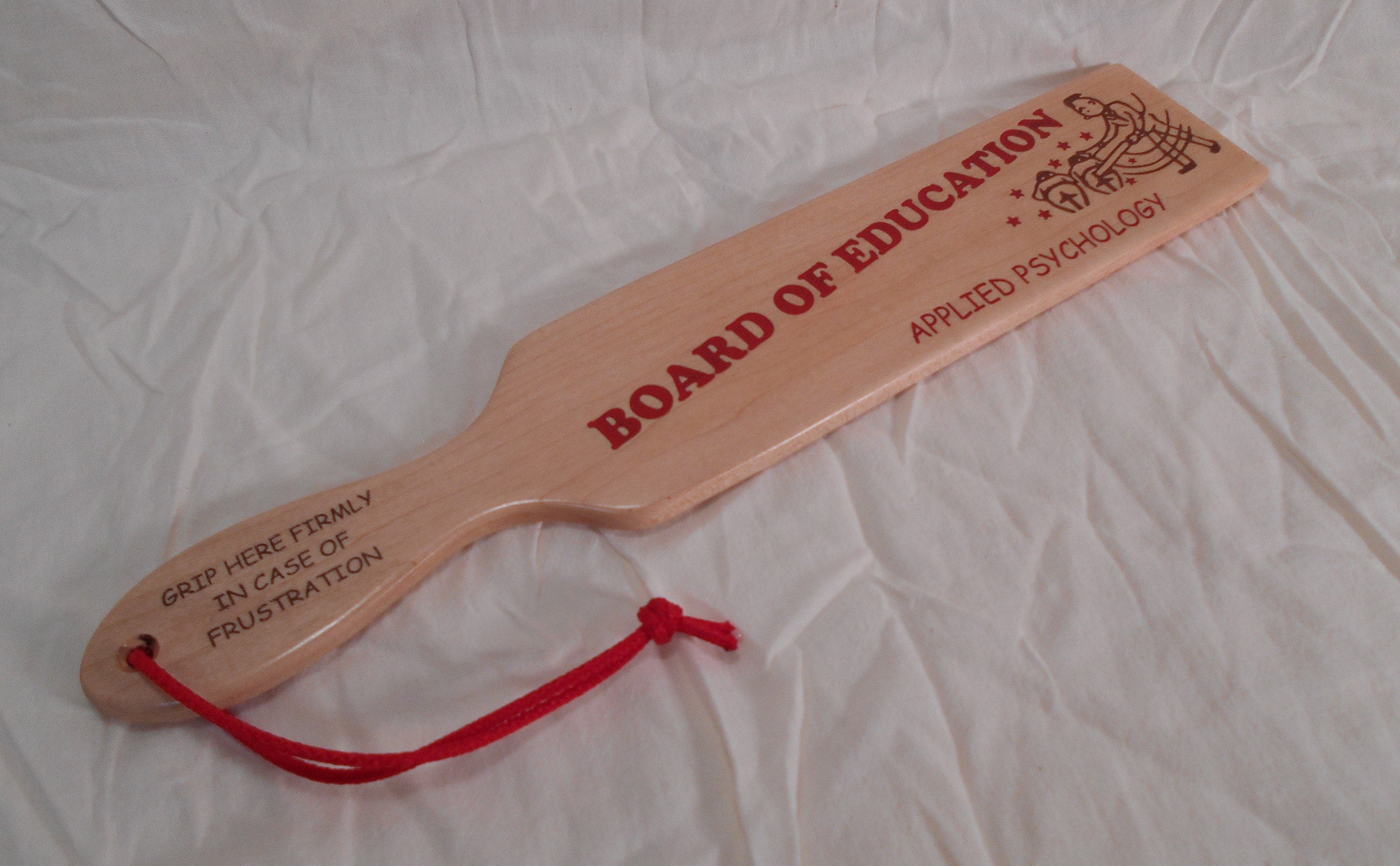 Board of Education Vintage Look Retro Laser Engraved Spanking Paddle - Etsy