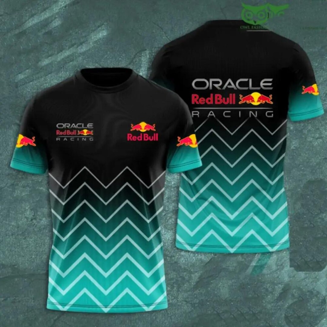 Red Bull Men's and Women's Summer Racing Suit Sports Quick Drying T ...