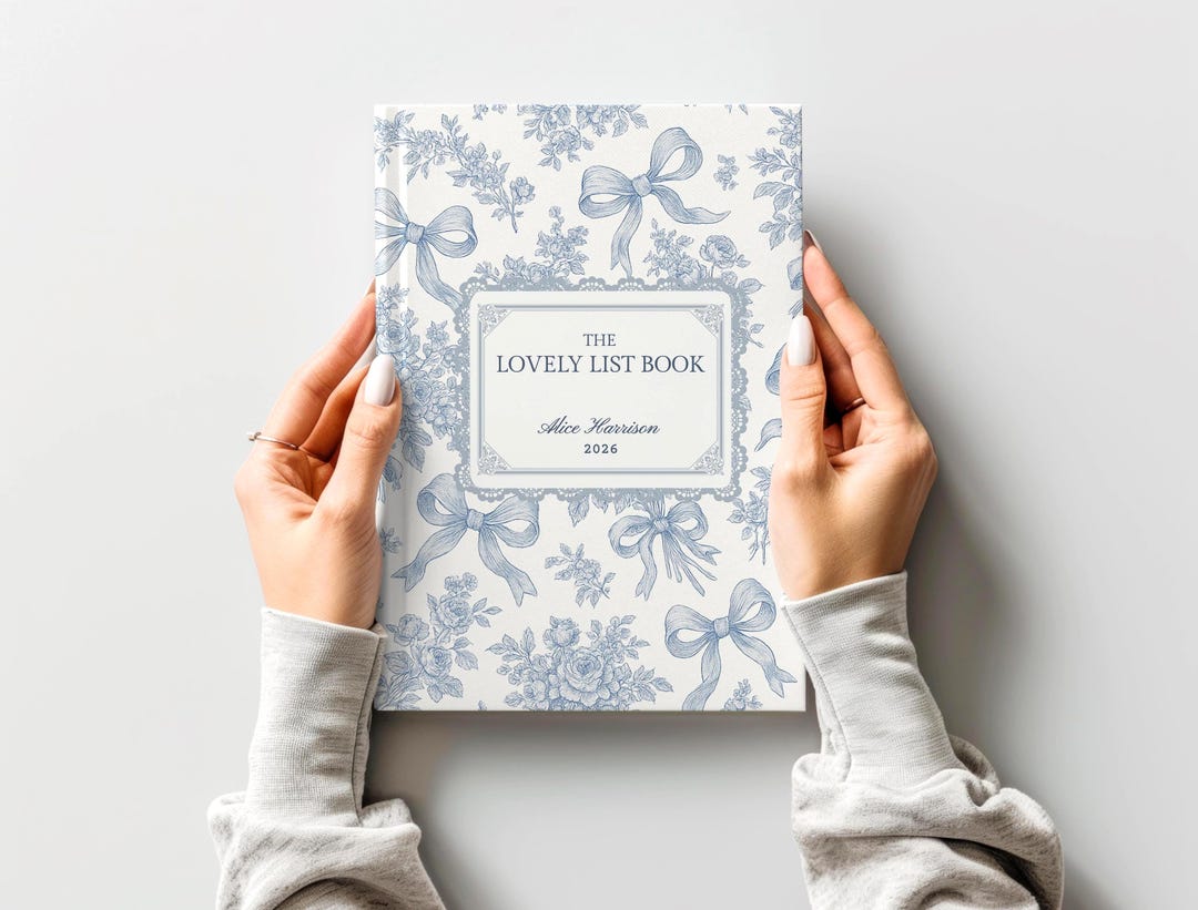 Personalized List Maker Productivity Notebook Custom ADHD/ADD Focus ...