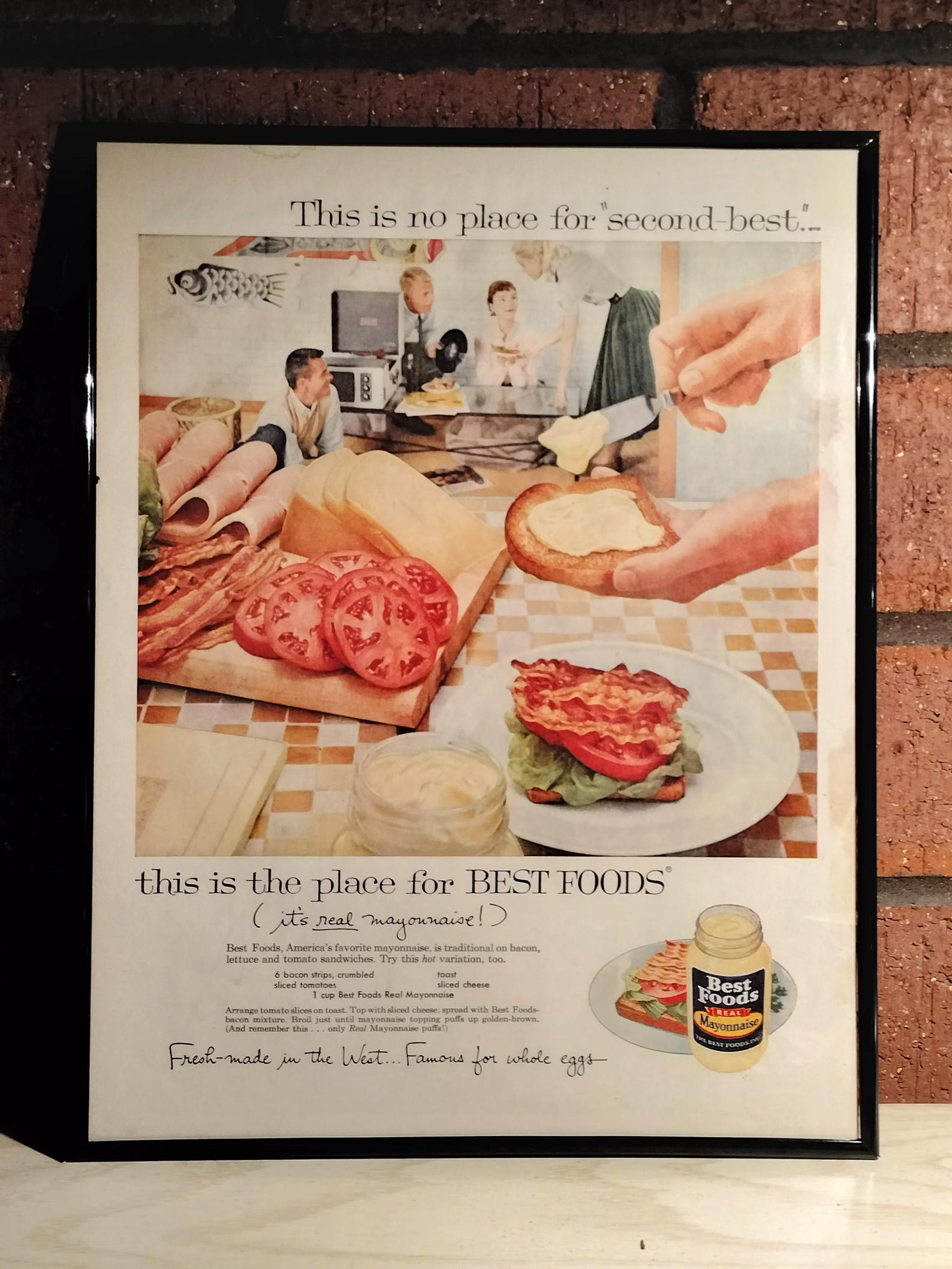1958 Best Foods Mayonnaise - Etsy