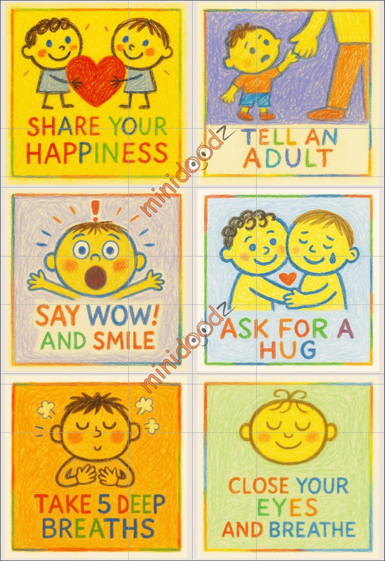 Exclusive Printable Emotion Cards for Kids | Social-emotional Learning ...