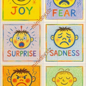 Exclusive Printable Emotion Cards for Kids | Social-emotional Learning ...
