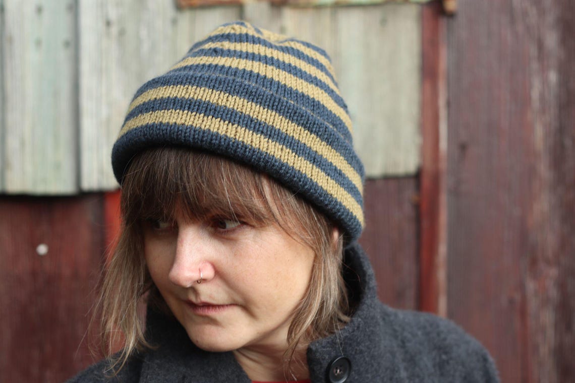 VERSA Hat, Knitting Pattern - Etsy