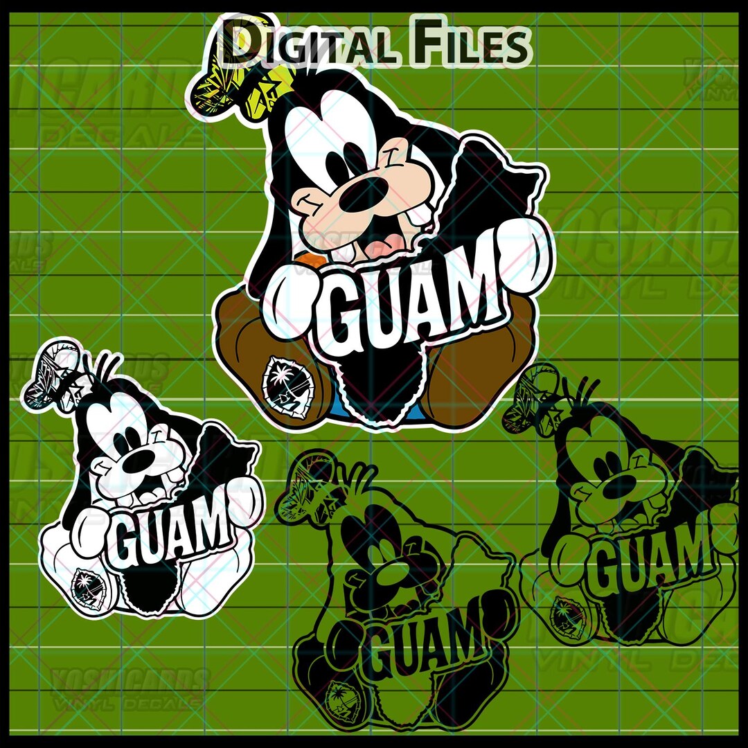 Digital Guam Island Goof Chibi SVG PNG | 671 Chamorro Clipart for Vinyl ...
