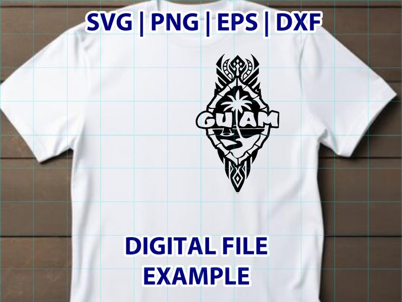 Guam Tribal Clipart SVG – Digital Design for Decals, Shirts, Mugs ...
