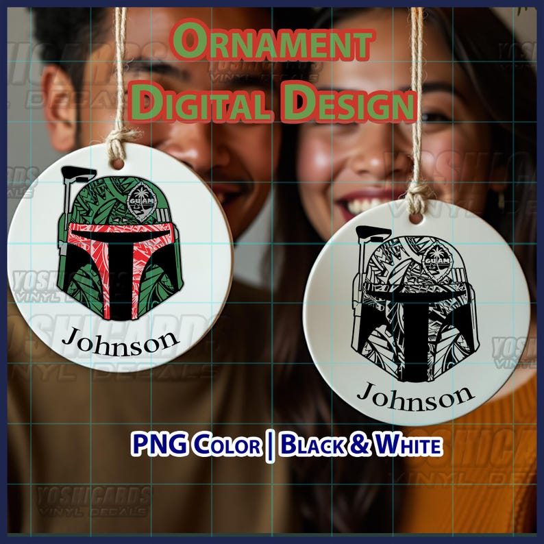 Digital Guam Tribal Boba Fett Helmet SVG PNG | Local 671 Island ...