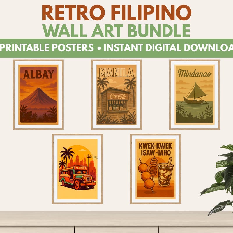 Pinoy Culture Poster - Etsy