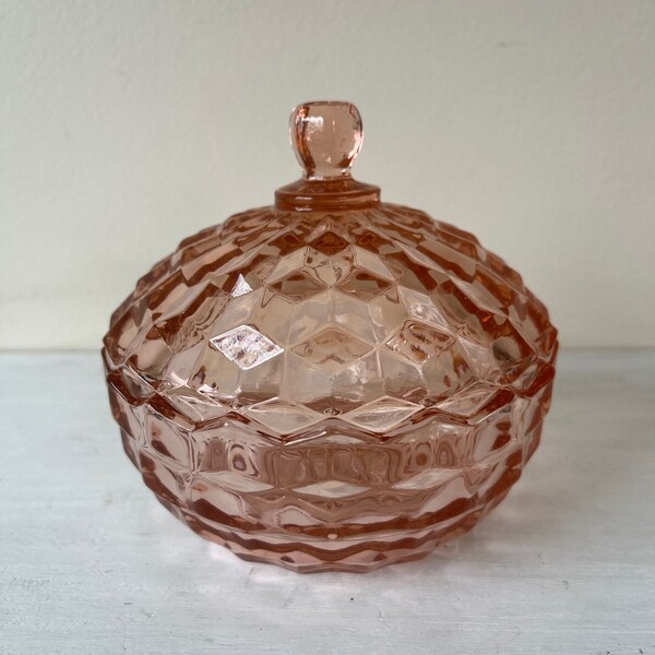 Pink Candy Dish - Etsy