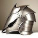 Medieval Full Face Armor Helmet LARP Cosplay Visor Art & Craft Knight ...