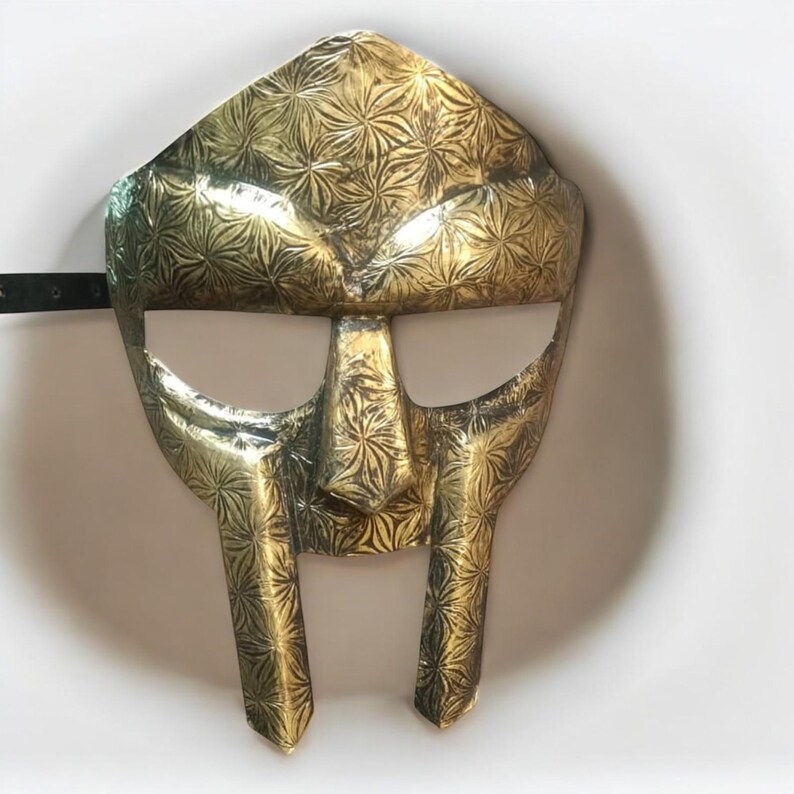 Handmade Steel MF Doom Mask – Gladiator Crusader Cosplay Armor. - Etsy