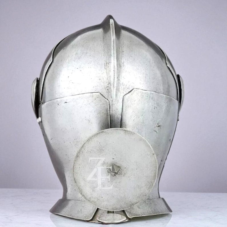 Medieval Art & Craft Knight Helmet Replica – Roman Barbuta Crusader ...