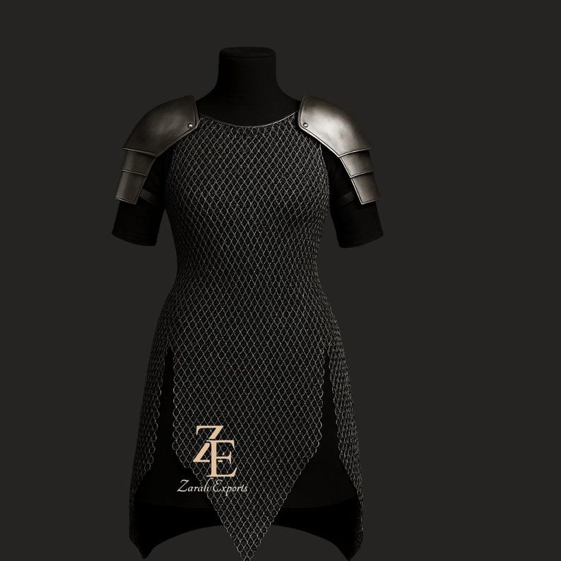 Women's Handmade Steel Chainmail Armor Dress, Fantasy Costume - Etsy