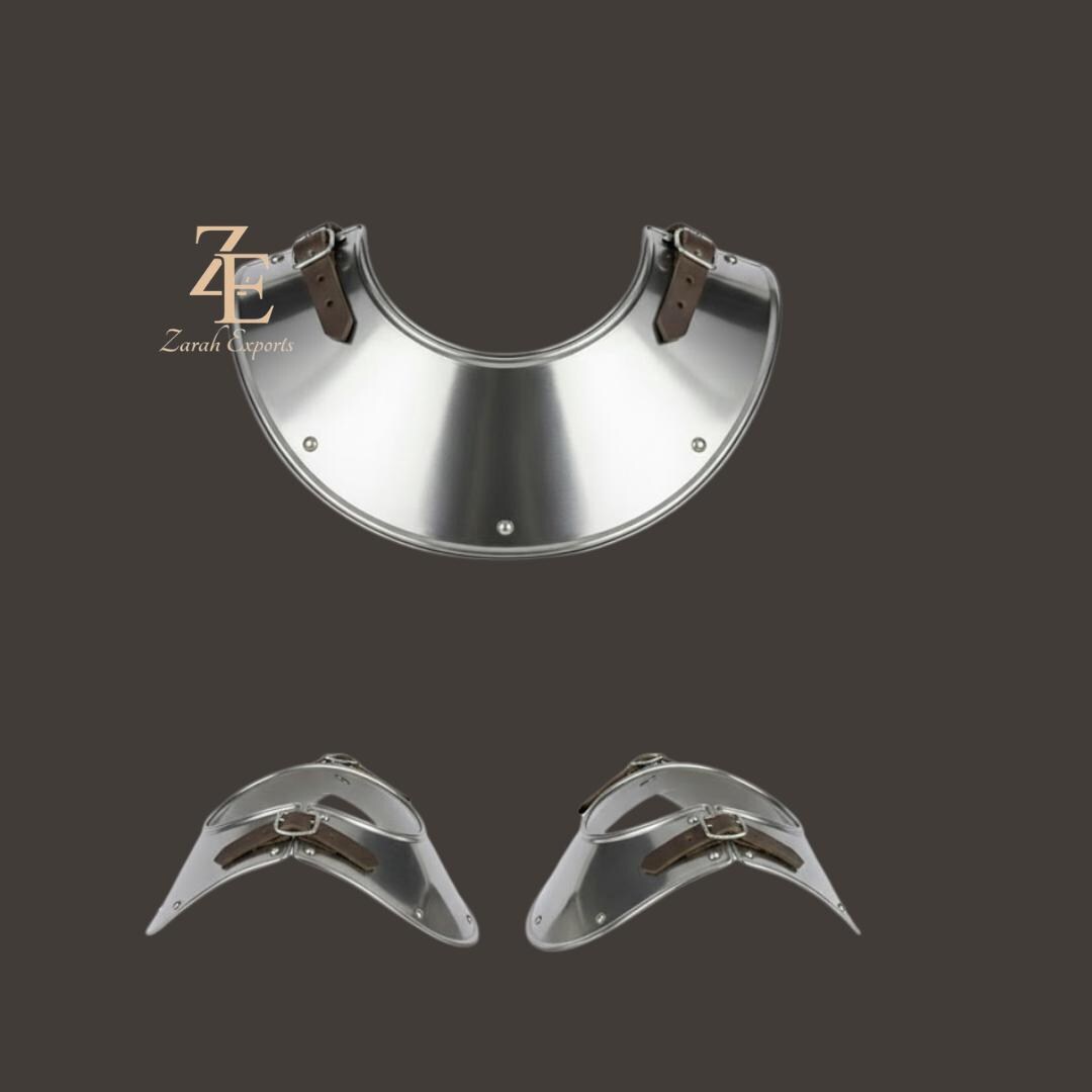 Handmade Steel Gorget Armor, Knight Neck Guard, LARP Cosplay - Etsy