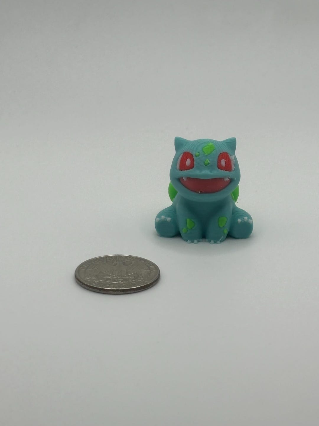Mini Bulbasaur Figure (3D Printed) - Etsy