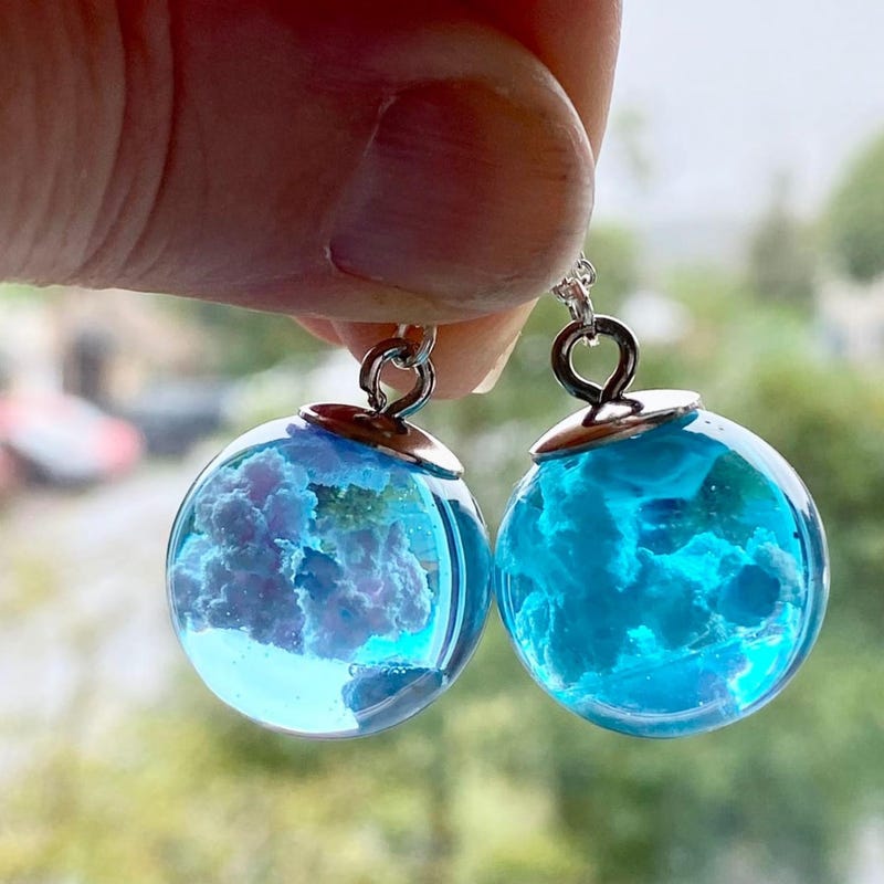 Resin Jewellery - Etsy