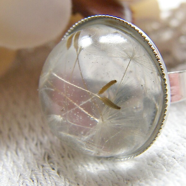 Clear Resin Ring - Etsy