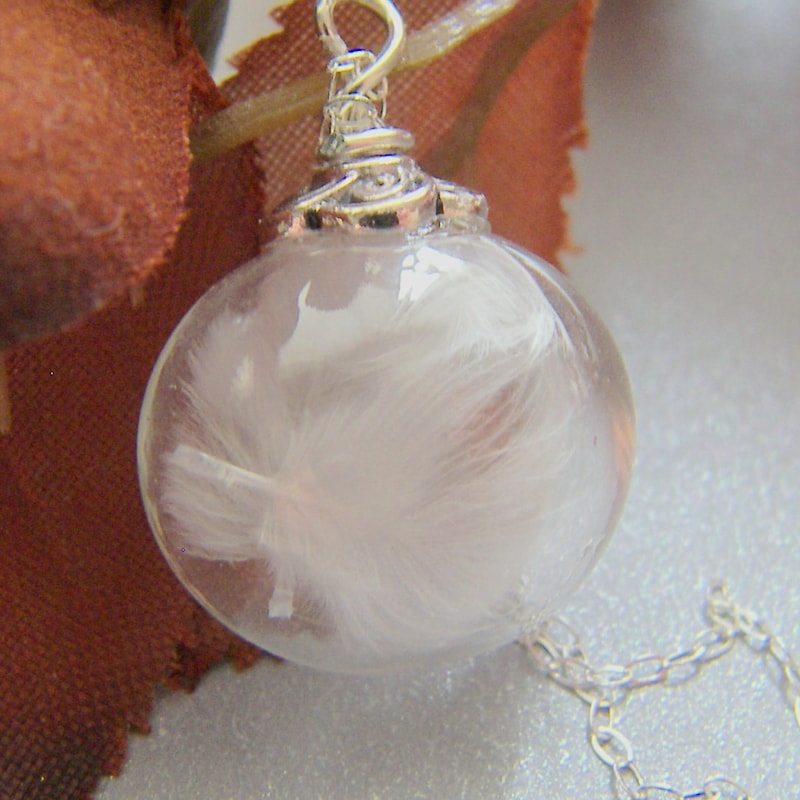 Glass Angel Feather - Etsy