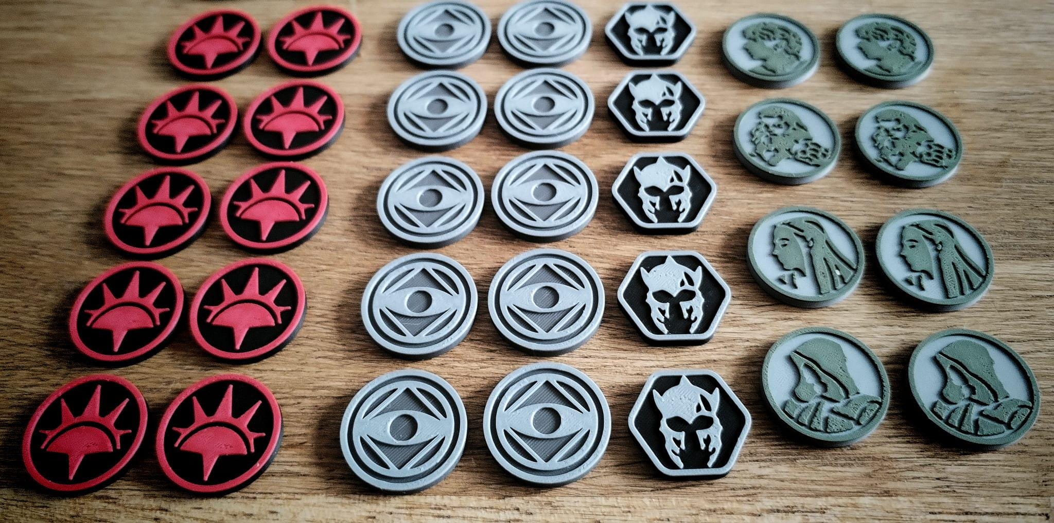 Lord of the Rings - Journeys in Middle Earth Compatible Core Token Set ...