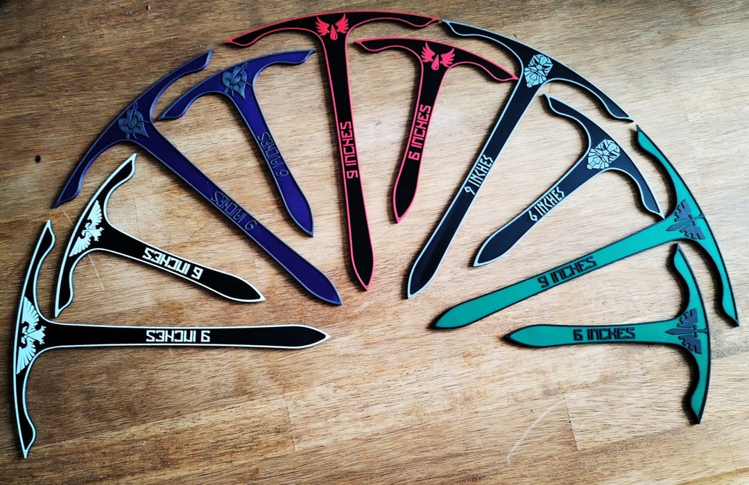 Warhammer 40K Compatible Deep Strike Measuring Tools, 6 & 9 Inches ...