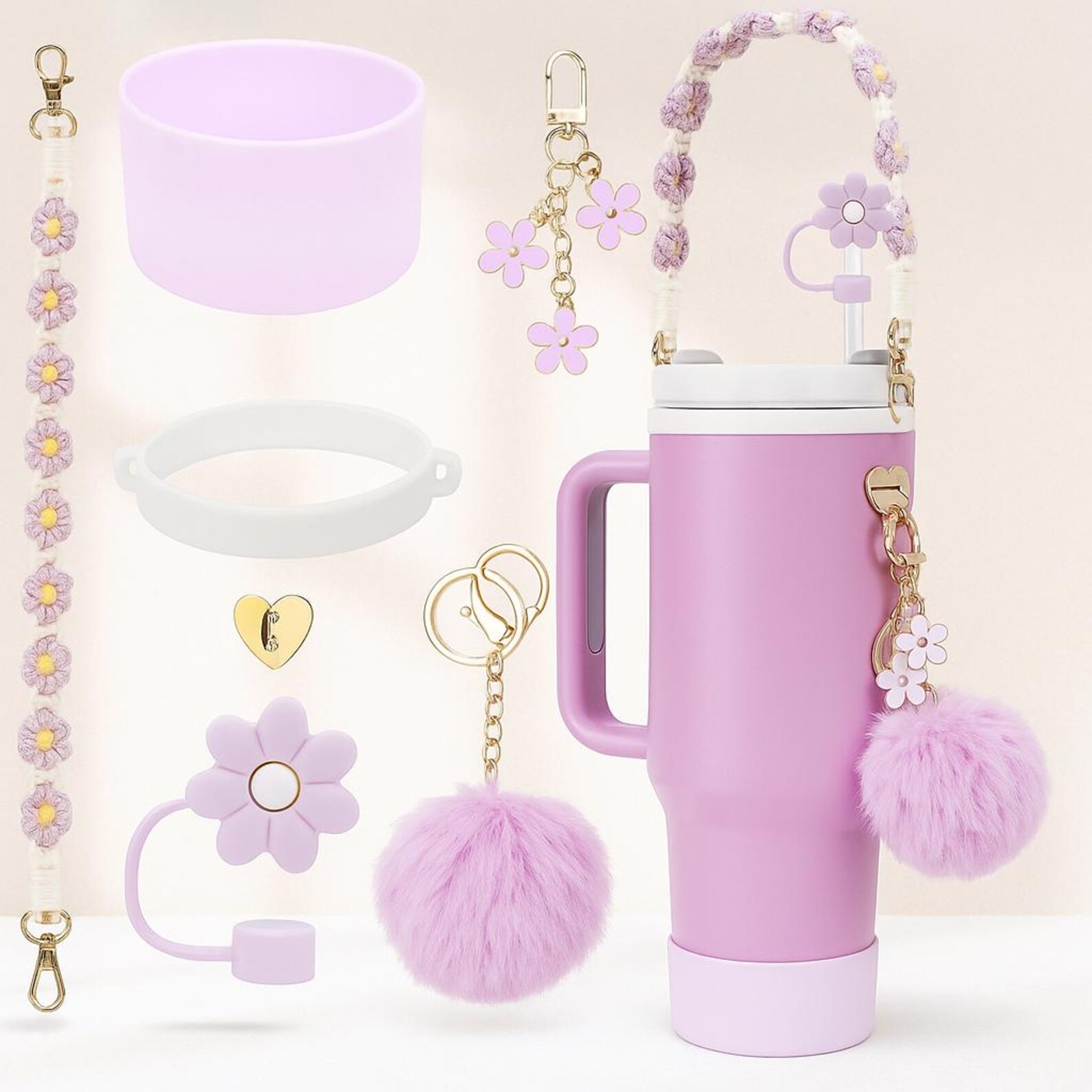 Accessory Set for Stanley Cup, 7-8 Pcs (cup Not Included) - Etsy