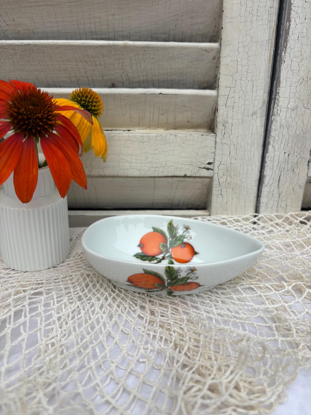 Small Oval Dish in Limoges Porcelain From Maison De La Porcelaine ...