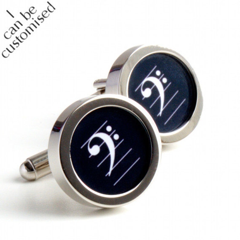Musical Cufflinks Sheet Music Cufflinks for Musicians With - Etsy