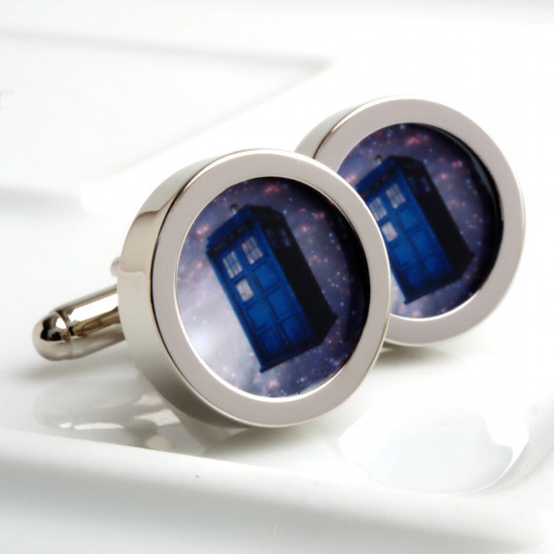 Tardis Cufflinks - Doctor Who's Transportation - Purchase With Doctor ...