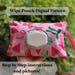 Simple Wipe Pouch Sewing Pattern | Zippered Wet Wipes Case | Printable ...