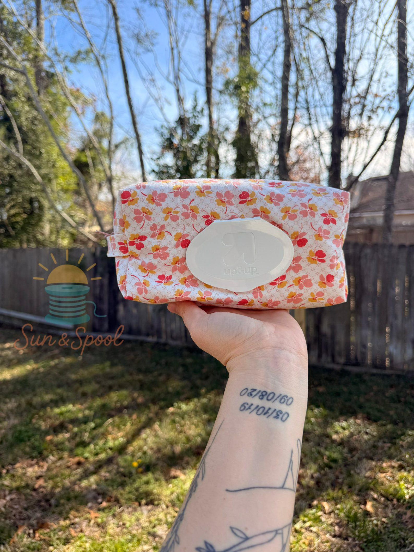 Double Zipper Wipe Pouch PDF Sewing Pattern | Boxy Diaper Bag Wipe Case ...