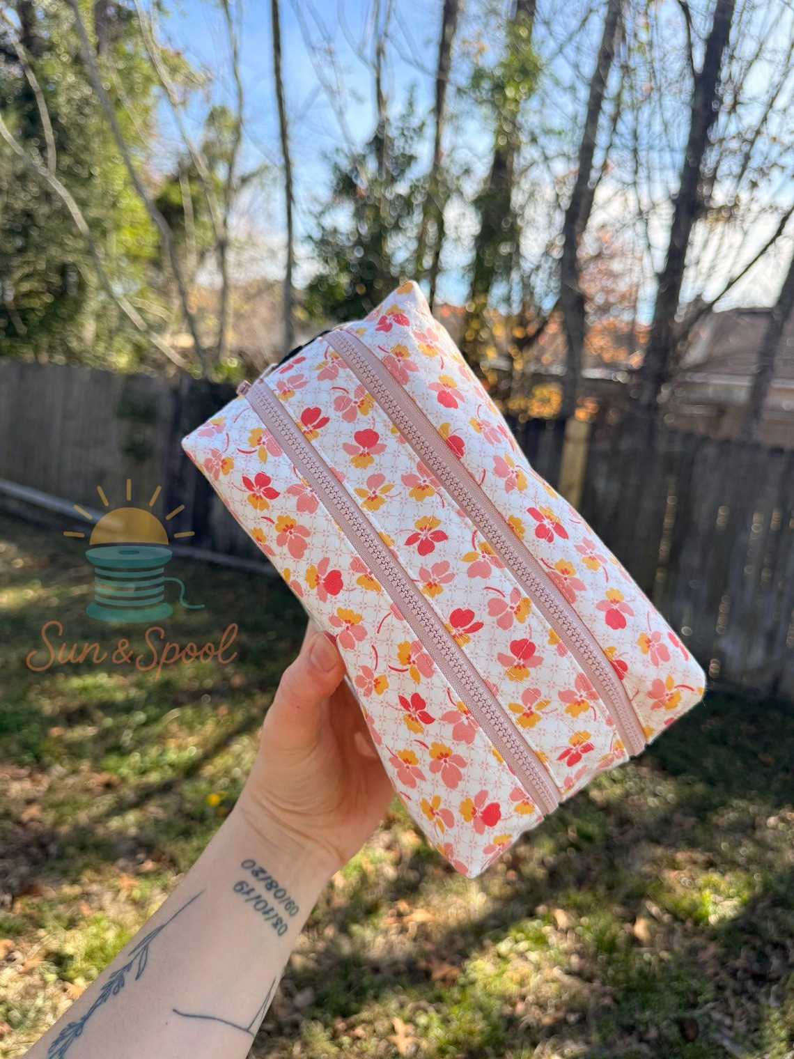 Double Zipper Wipe Pouch PDF Sewing Pattern | Boxy Diaper Bag Wipe Case ...