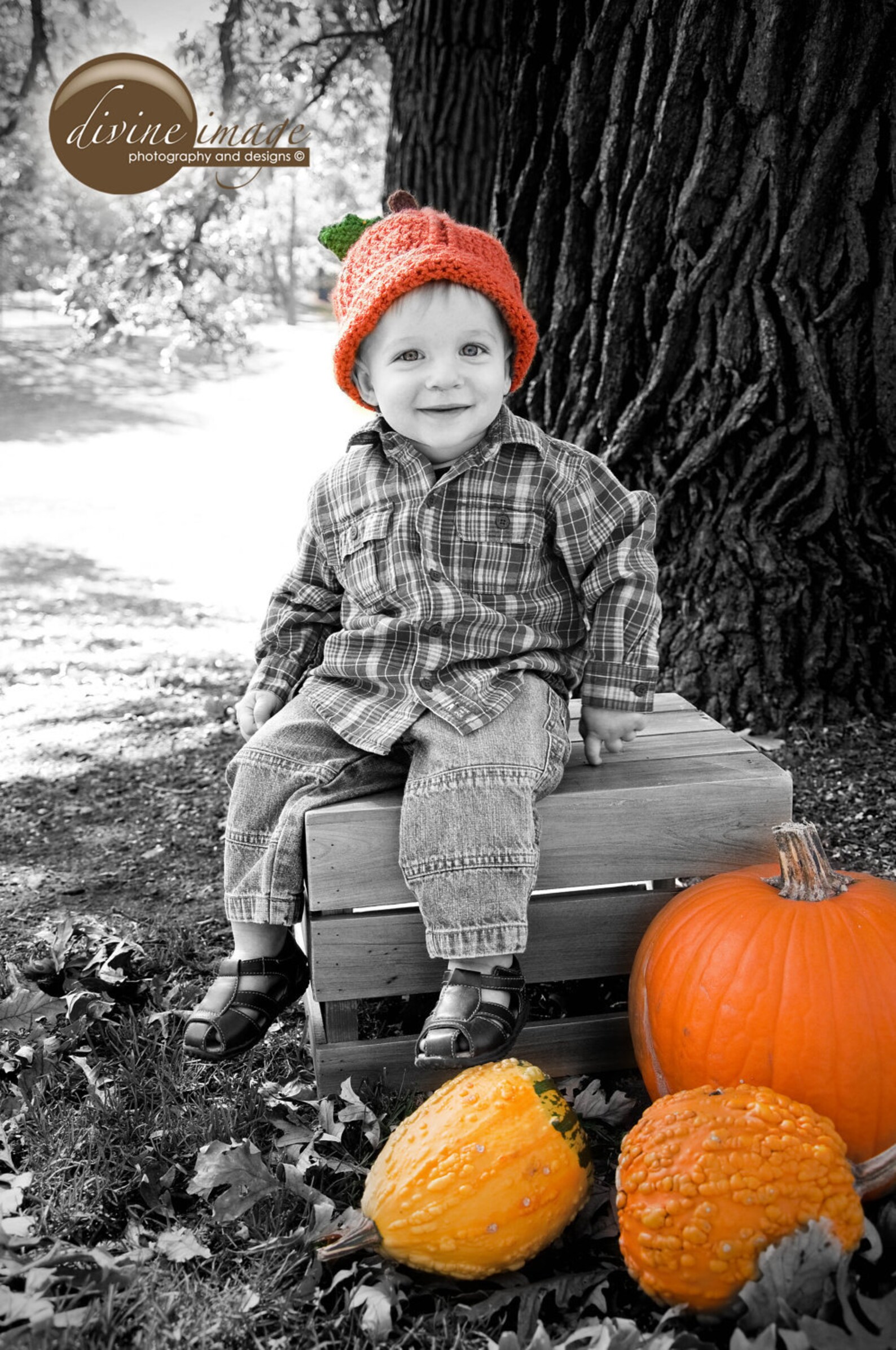 Thanksgiving Fall Pumpkin Hat for Newborn Baby Toddler or | Etsy