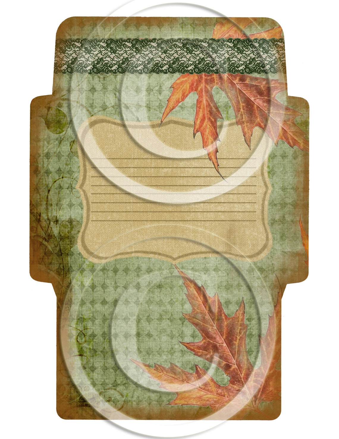 Fall Digital Envelopes Vintage Printable Kit for Junk Journals | Etsy