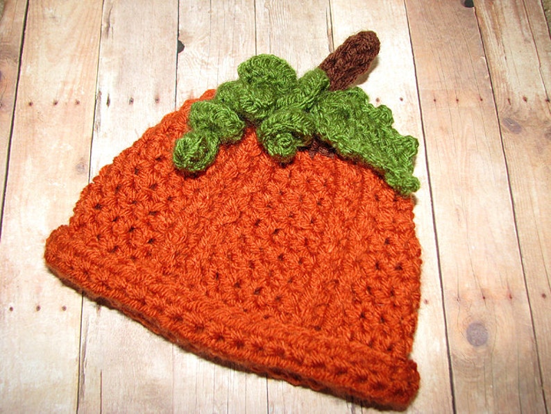 Thanksgiving Fall Pumpkin Hat for Newborn Baby Toddler or | Etsy