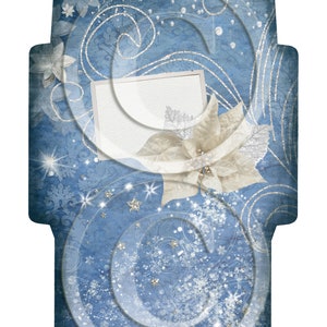 Christmas Snow Envelopes Printable Kit for Junk Journals Planners ...