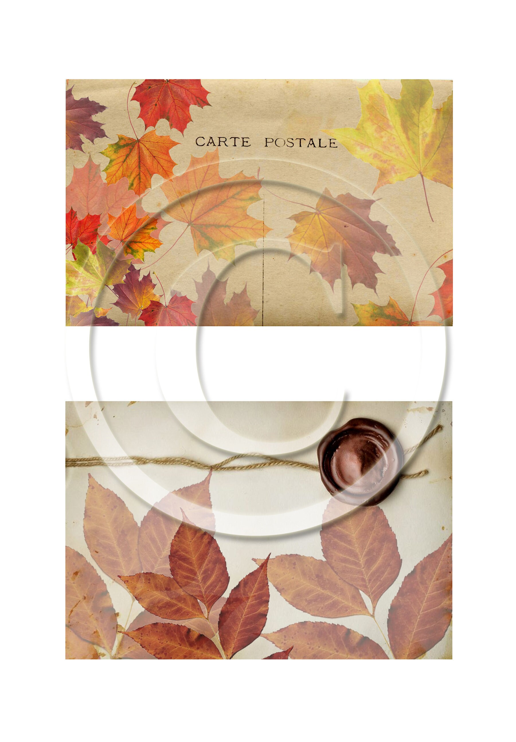 Vintage Fall Ephemera Printable for Junk Journals Digital | Etsy