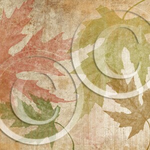 Vintage Nature Leaves Collage Paper Kit Printable for Junk Journals ...