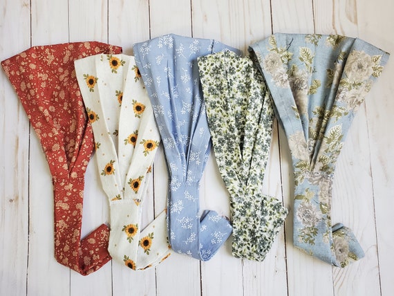 Cotton Women Head Wrap Headband Prairie Collection Head - Etsy