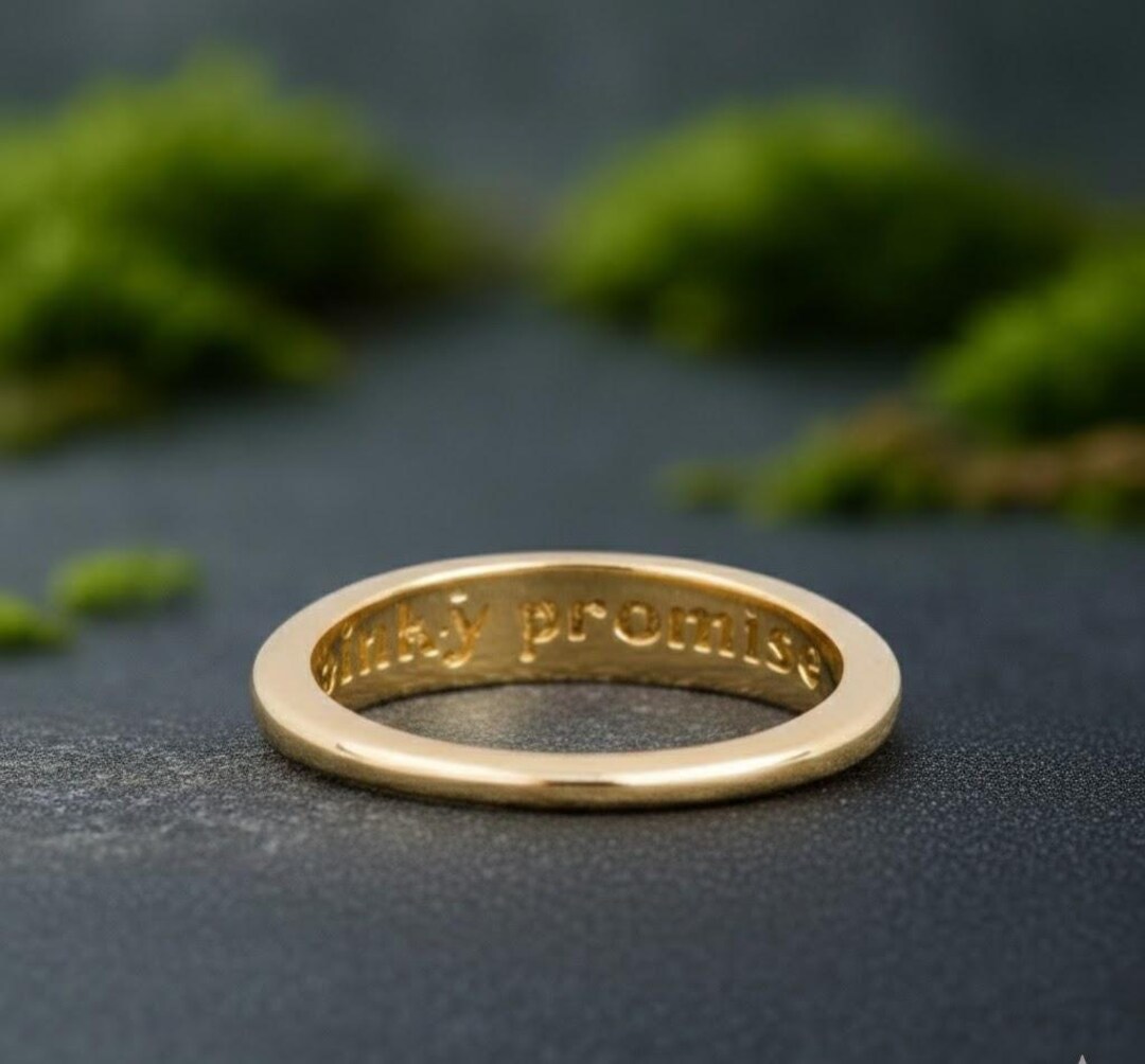 Pinky Promise Ring, Symbolic and Elegant Design, Charming Pinky Promise ...