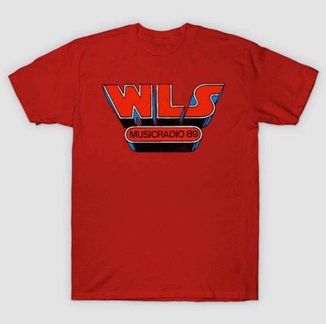 Rare Vintage WLS Chicago 80s Rock Radio Station T-shirt Unisex, Size S ...