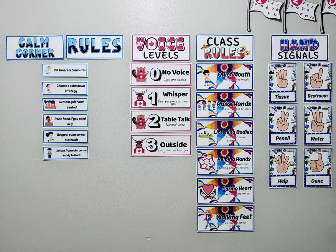 Around-the-world-themed Classroom Decor - Etsy
