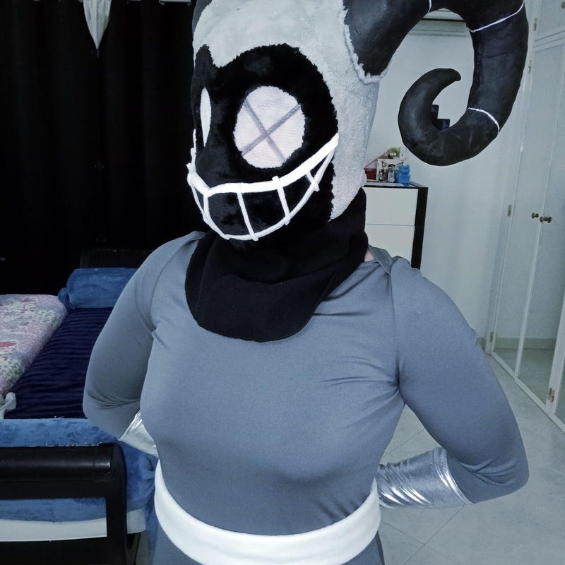 Hazbin Hotel Adam Mask - Etsy