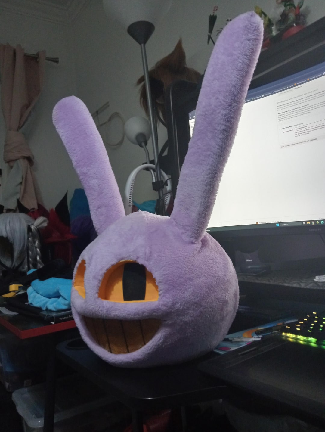 Jax TADC Mask - Cosplay Bunny Mask - Cartoon Bunny Mask - Jax Bunny ...