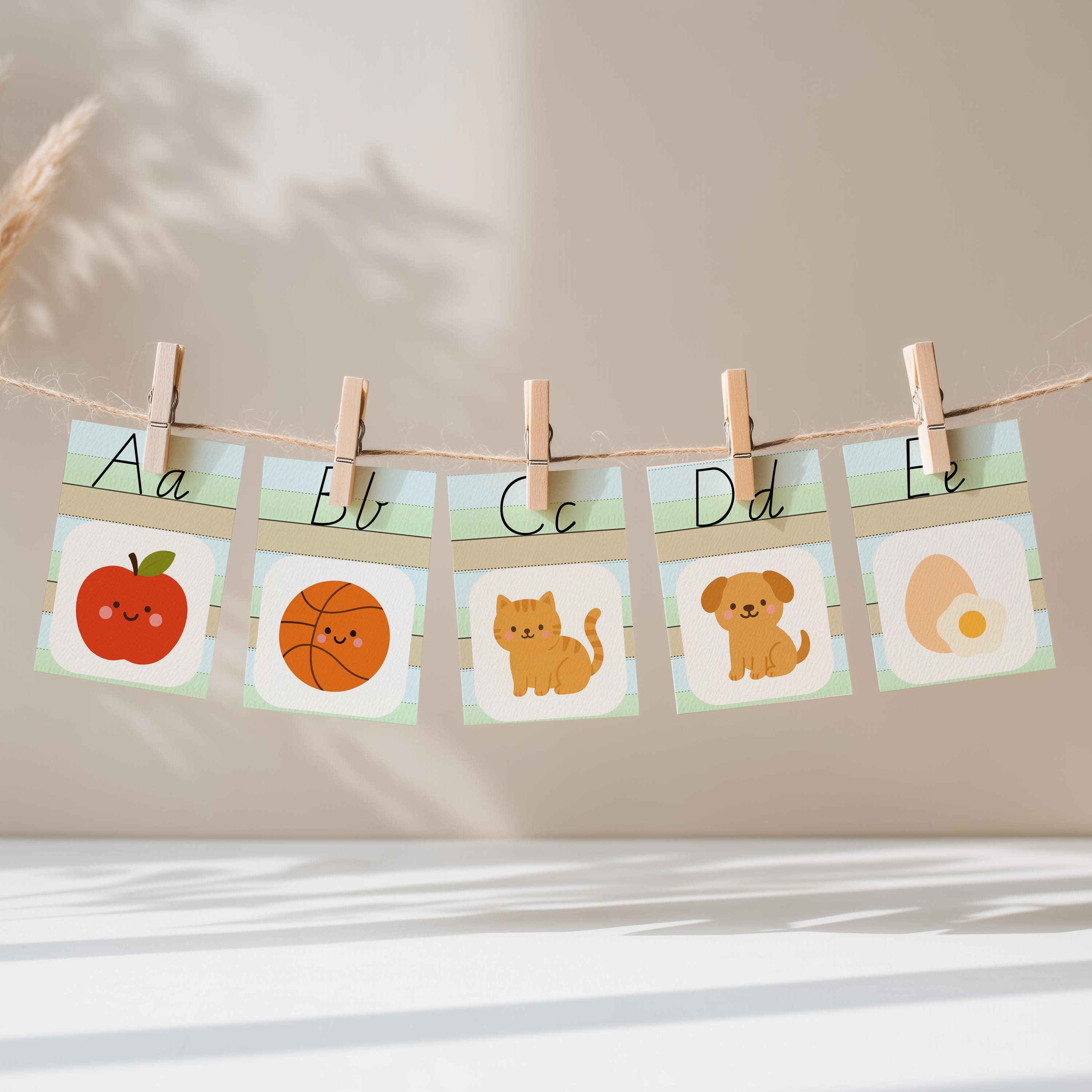 Victorian Cursive Alphabet Posters A-Z – Pastel Classroom Decor ...