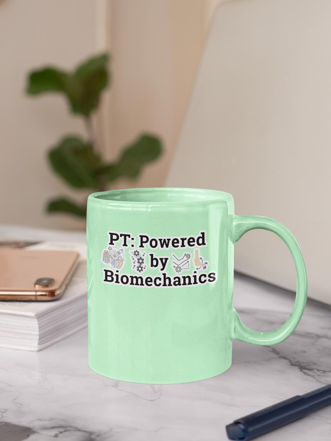 PT Sticker: PT Powered by Biomechanics Sticker - Etsy