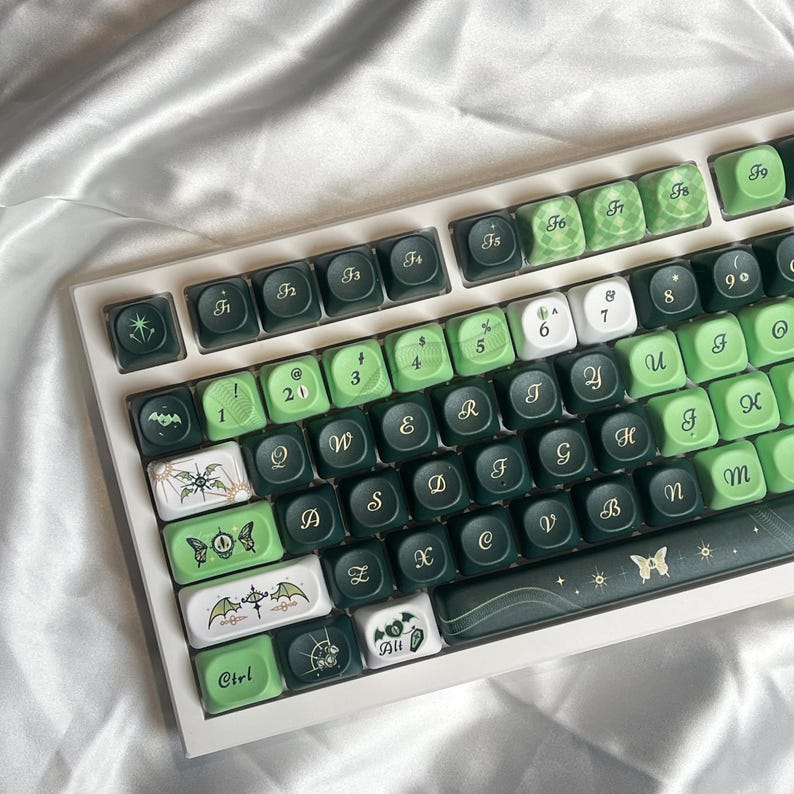 136-key“devil’s Eye”keycap Set|pbt Dye-sublimation Keycaps ...